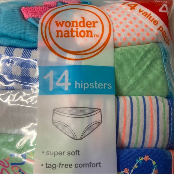wonder nation | Accessories | Wonder Nation 4 Pack Underwear | Poshmark